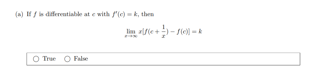 Solved 1. Let c,k∈R. Let f:I→R, where I is an open interval | Chegg.com
