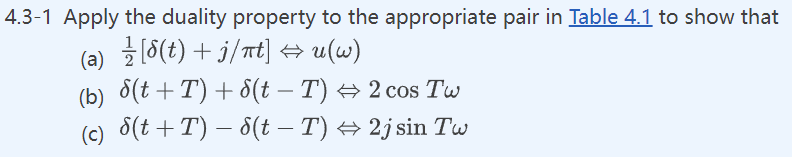 Solved 3-1 Apply the duality property to the appropriate | Chegg.com