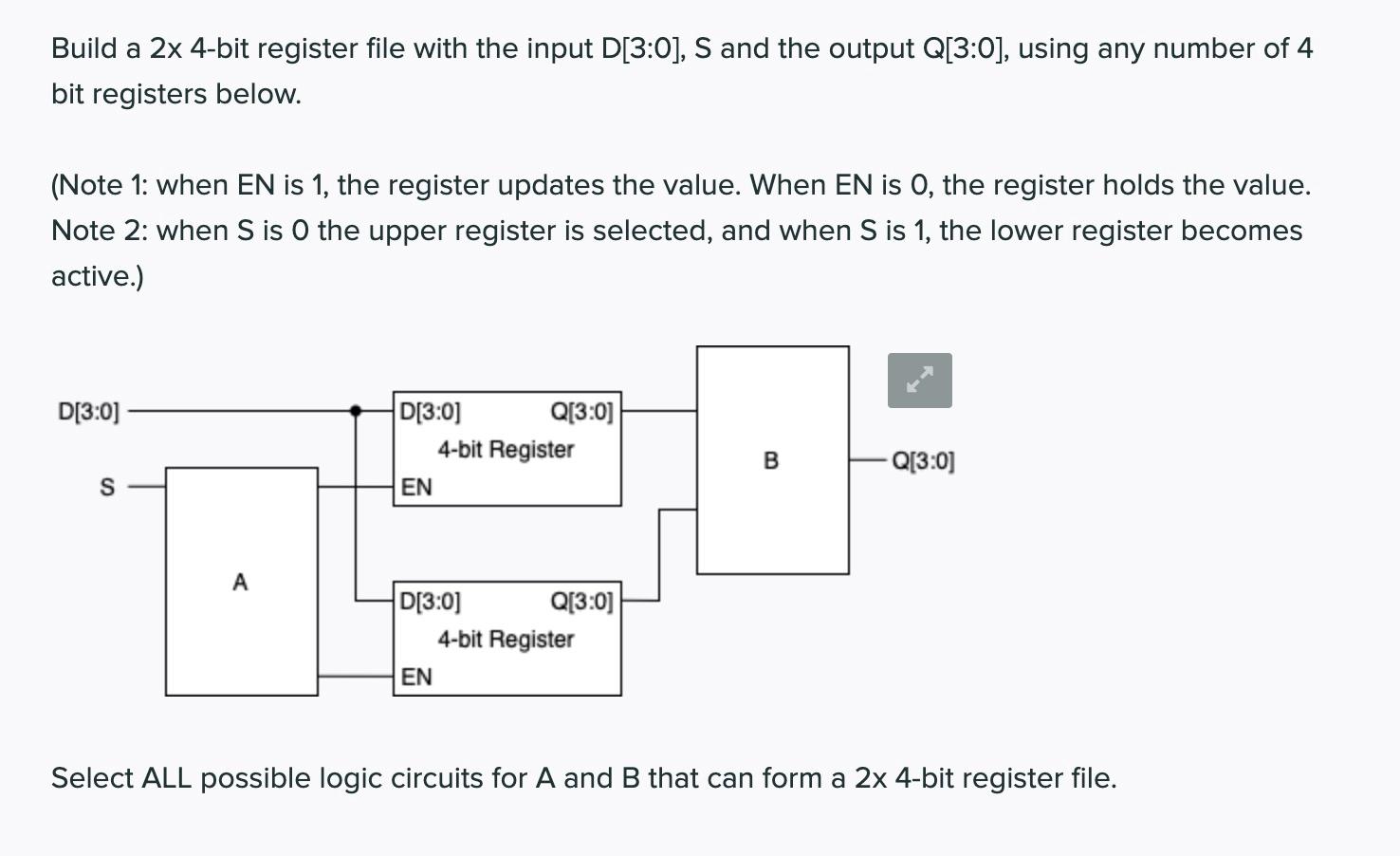 Solved For A: Choice 1 of 3:a 1-to-2 Decoder with the '0' | Chegg.com