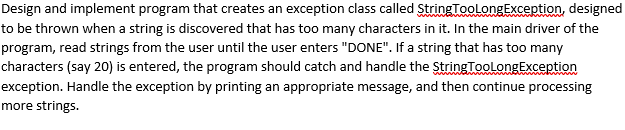 Solved Design and implement program that creates an | Chegg.com
