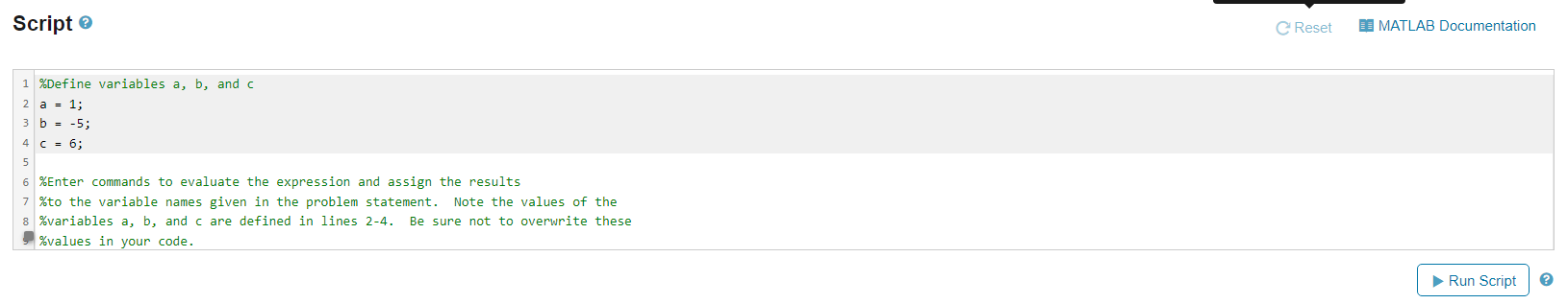Solved Quadratic Formula (formula with variables, static | Chegg.com