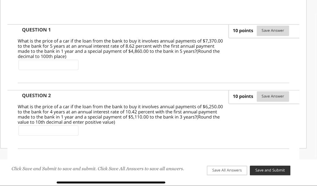 Solved QUESTION 1 10 points Save Answer What is the price of | Chegg.com