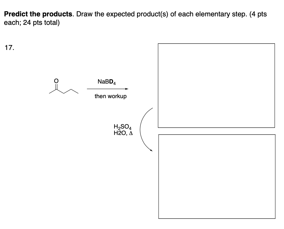 Solved Predict the products. Draw the expected product(s) of | Chegg.com