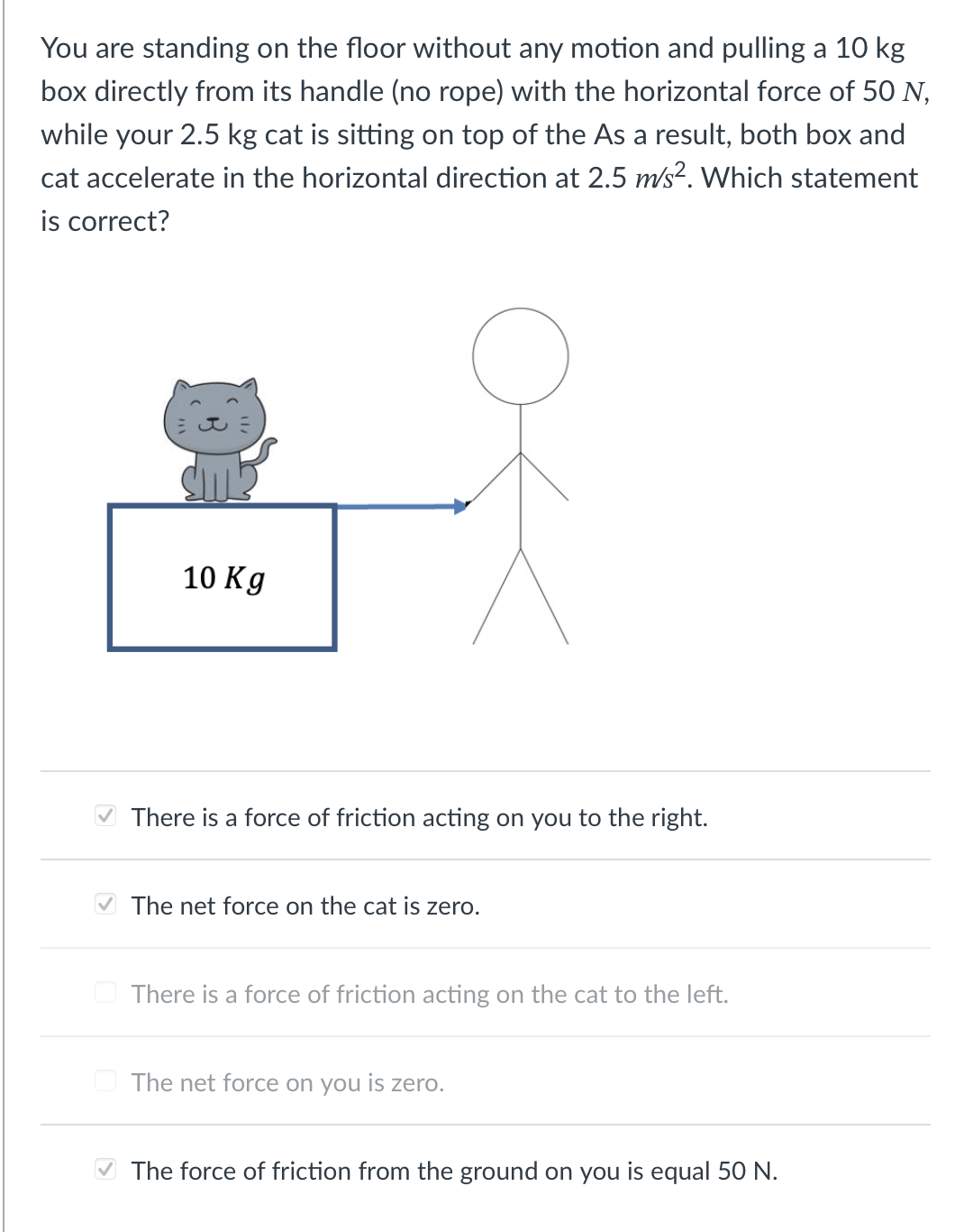 Solved A hand pushes three identical bricks as shown. The | Chegg.com