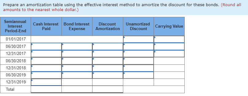 Solved Exercise 14-13B Effective Interest: Amortization of | Chegg.com