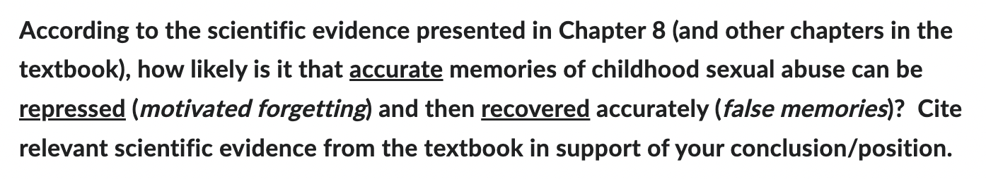 Solved Textbook: Exploring Psychology, 12th Edition. David | Chegg.com