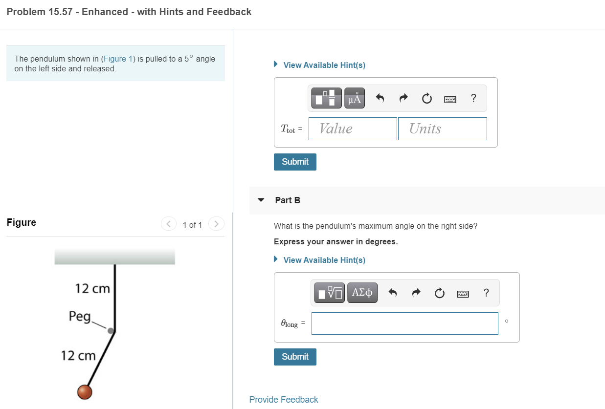 Solved Problem 15.57 - Enhanced - with Hints and Feedback | Chegg.com