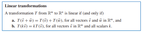 Solved Consider the transformations from Rºto R3 defined | Chegg.com