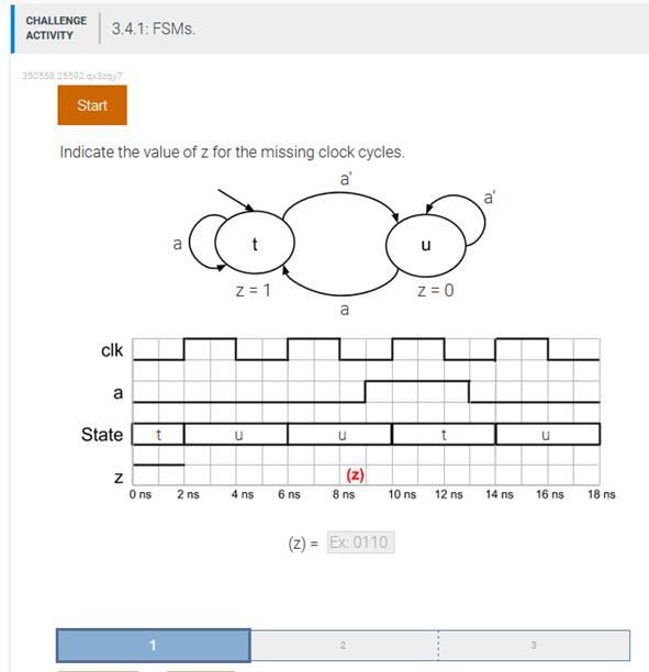 Solved CHALLENGE ACTIVITY 3.4.1: FSMS. 340558502 Start | Chegg.com