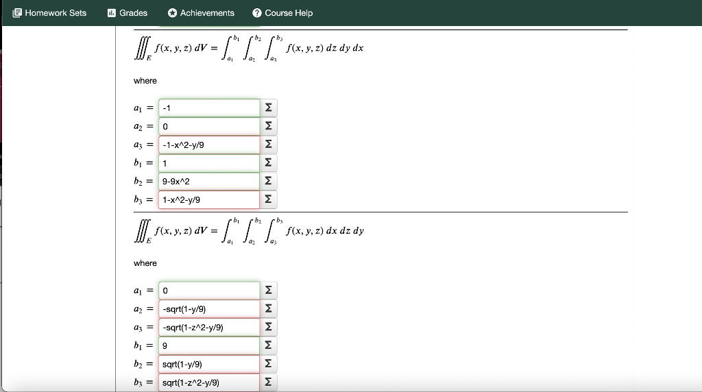 Solved Hw25-triple-integrals: Problem 7 Problem Value: 1 | Chegg.com
