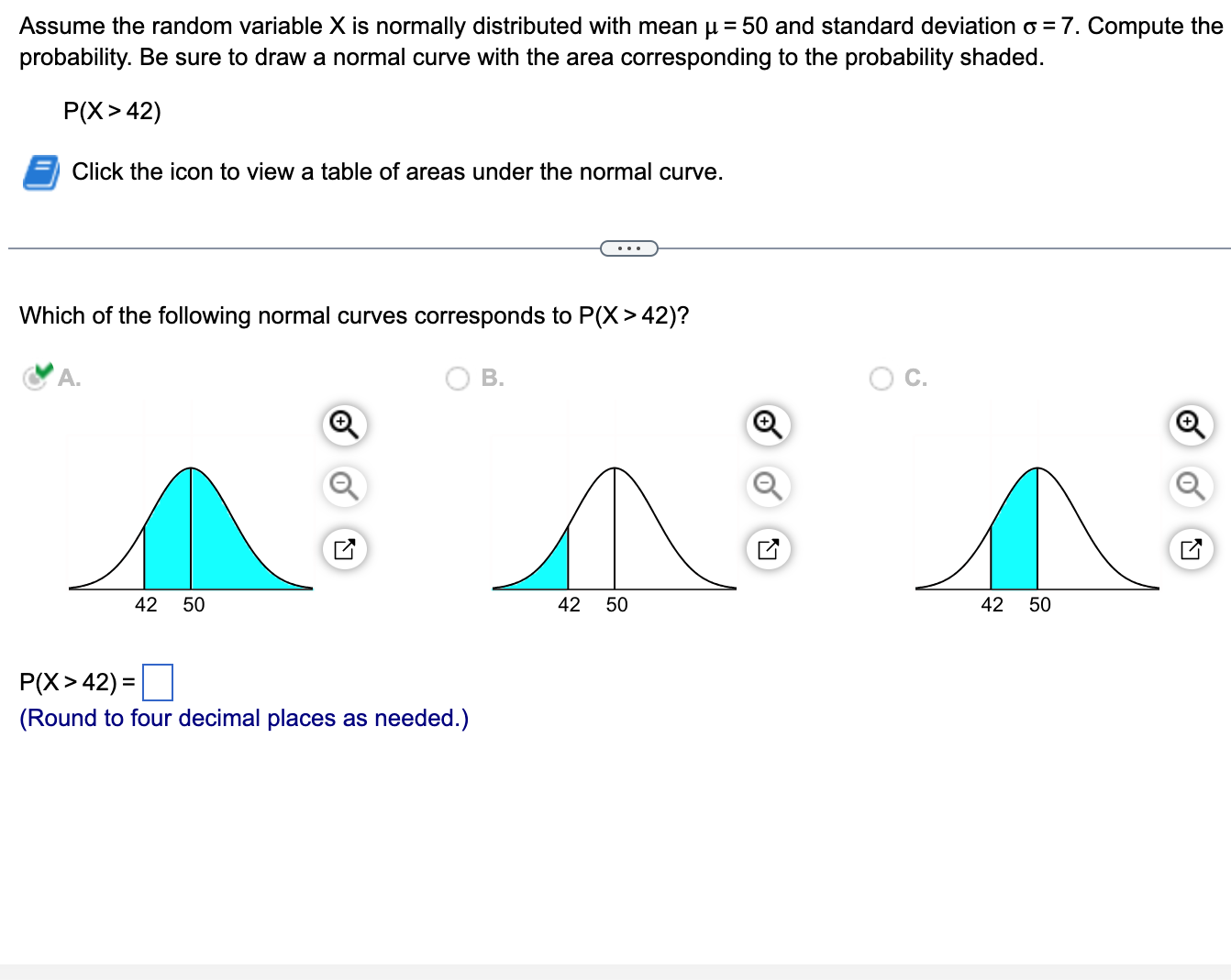 Solved TABLE VAssume the random variable X is normally | Chegg.com