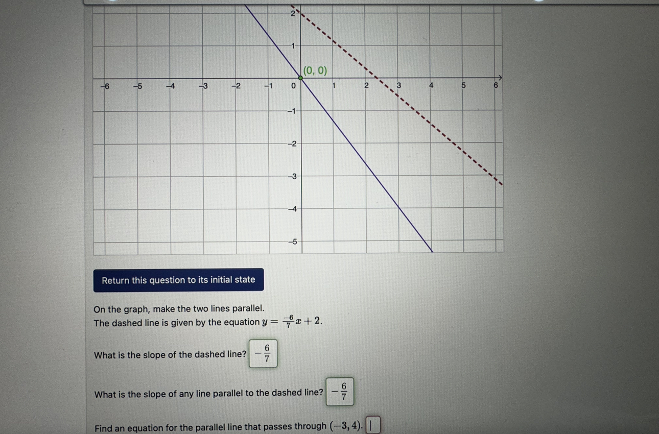 Can you also please help me graph the lines | Chegg.com