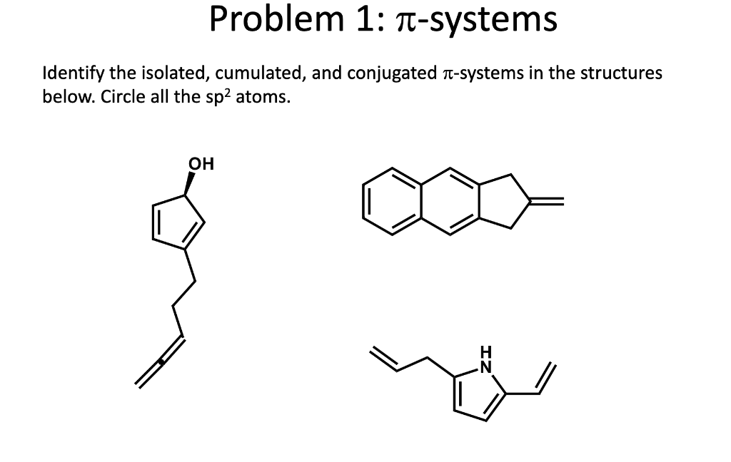 Solved Identify the isolated, cumulated, and conjugated | Chegg.com