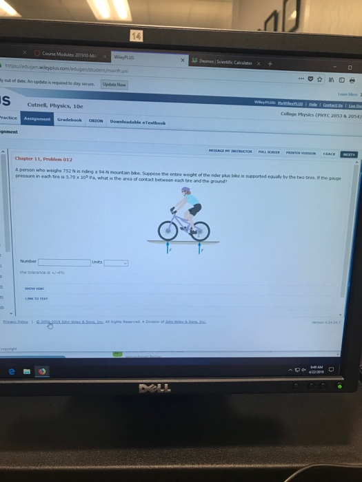 Solved Course Modules 202910- Desmos |Scientific Cacuator+ y | Chegg.com