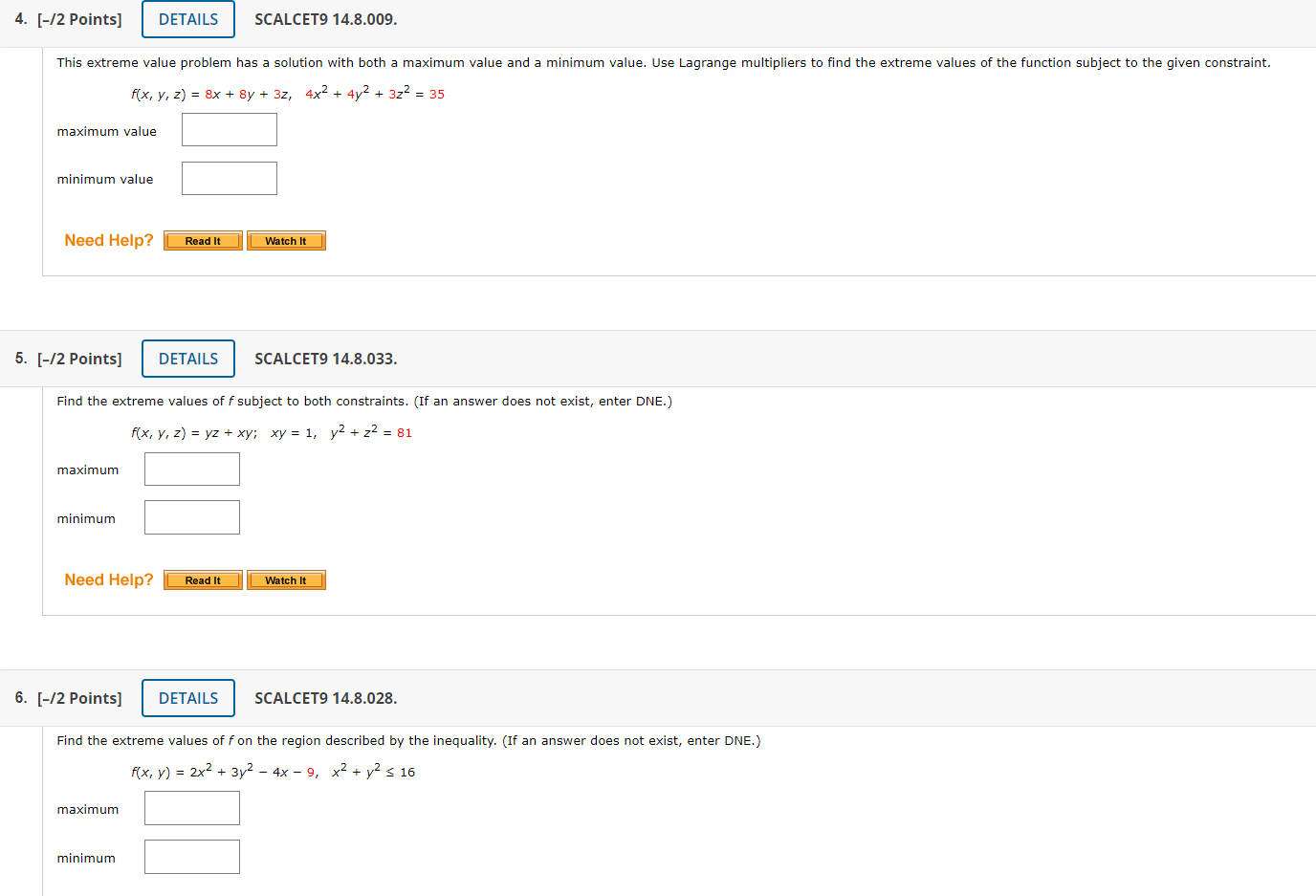 Solved f(x,y,z)=8x+8y+3z,4x2+4y2+3z2=35 maximum value | Chegg.com