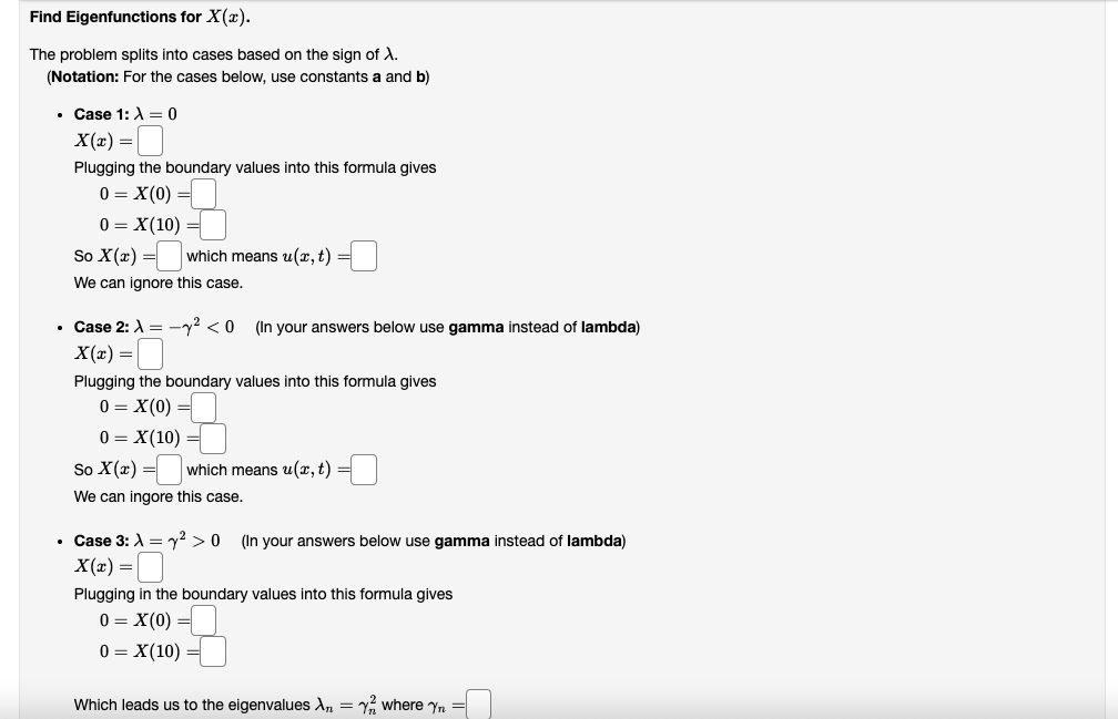 Solved In your answers below, for the variable type the word | Chegg.com