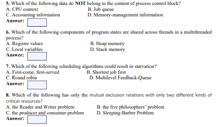 Solved 5. Which of the following data do NOT belong to the | Chegg.com