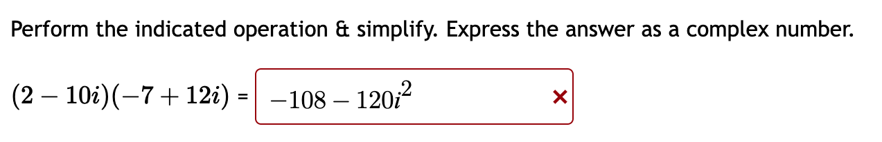 Solved Perform the indicated operation & simplify. Express | Chegg.com