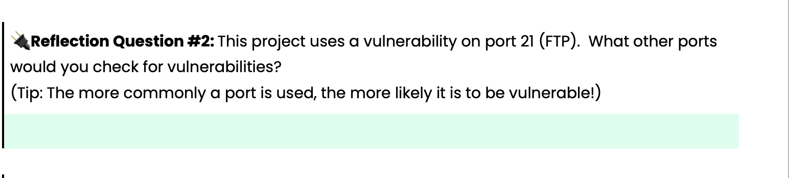 Solved This is CYP 101 class, how do you exploit different | Chegg.com