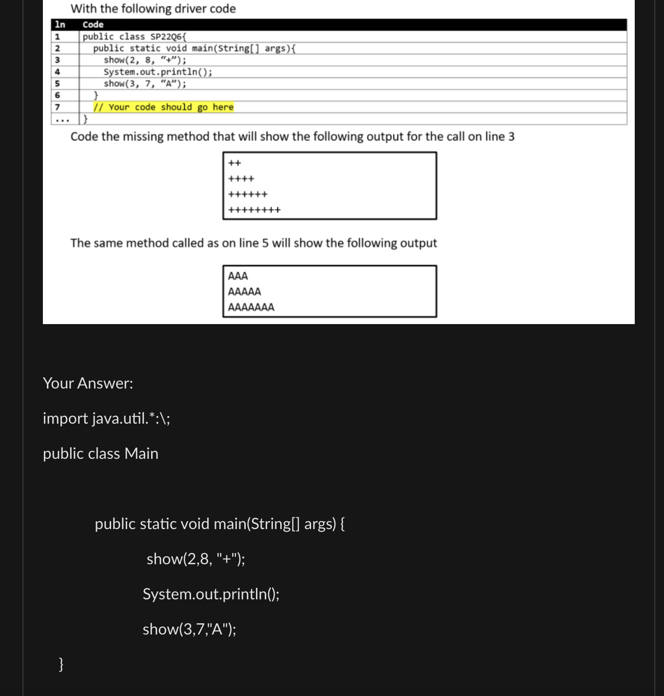 Solved Please Correct My Answer According To The Prompt As I