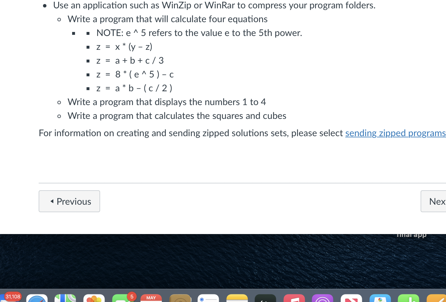 Solved - Use an application such as WinZip or WinRar to | Chegg.com