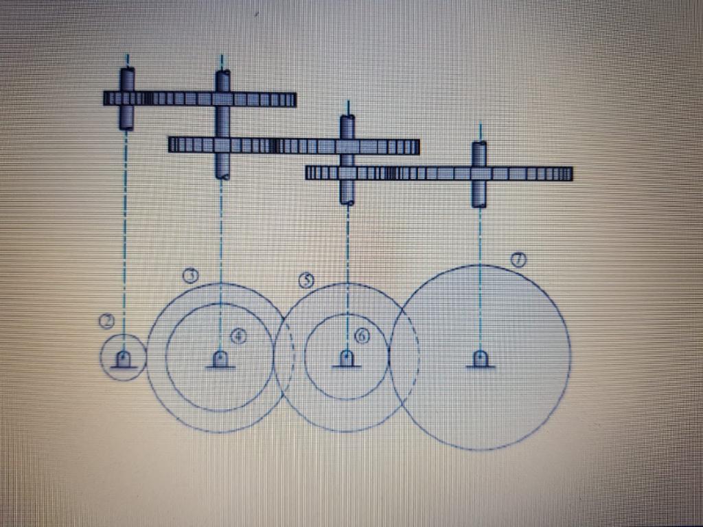 Solved Three stage gearing of a machine tool is shown in the | Chegg.com