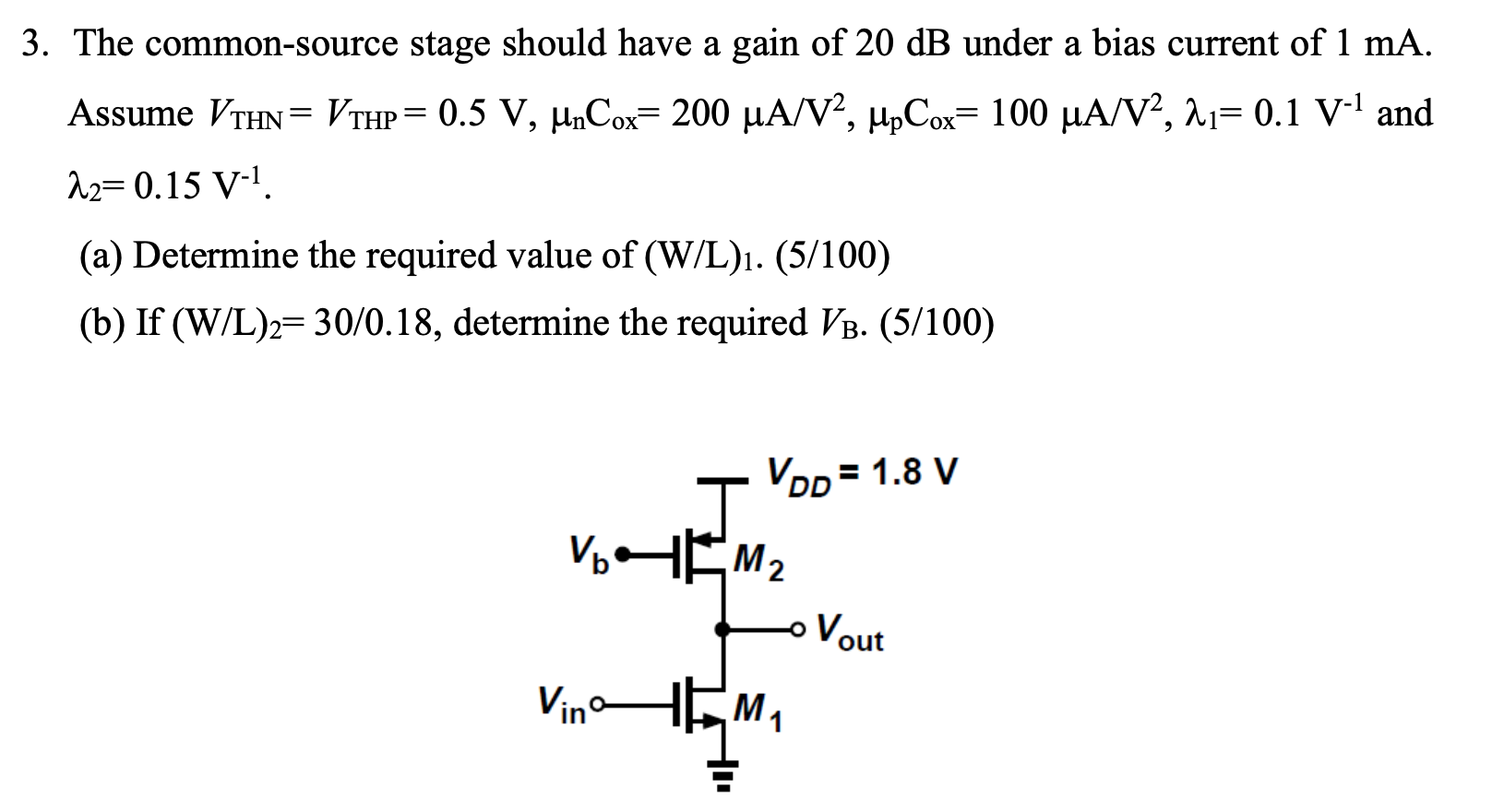 Solved *hint ﻿For problem 3, ﻿lambda is ﻿only for ro | Chegg.com
