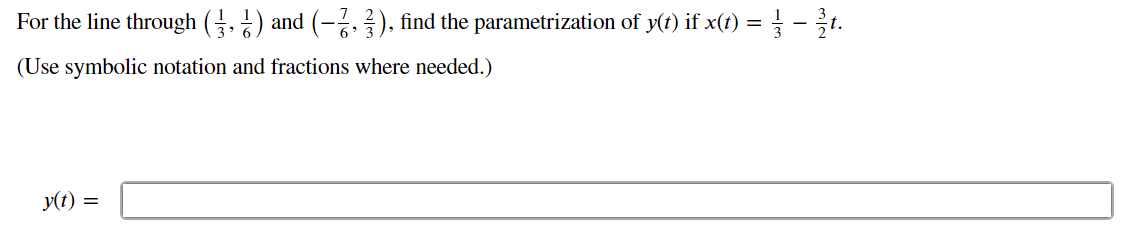 Solved For the line through (31,61) and (−67,32), find the | Chegg.com