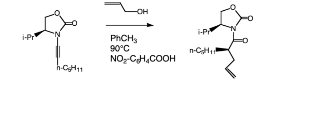 Solved - ОН i-Pr i-Pr PhCH3 90°C NO2-CHACOOH n-C5H11 n-C5H11 | Chegg.com