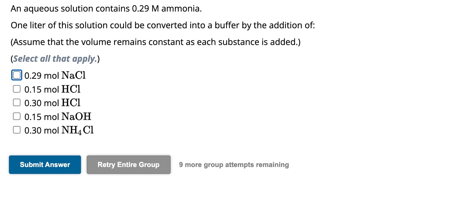 Solved An aqueous solution contains 0.34M sodium fluoride. | Chegg.com