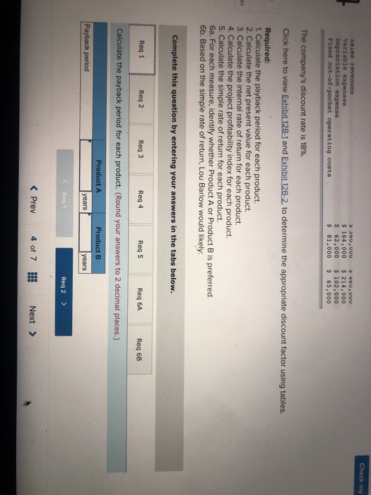 Solved Check my work Problem 12-23 Comprehensive Problem | Chegg.com