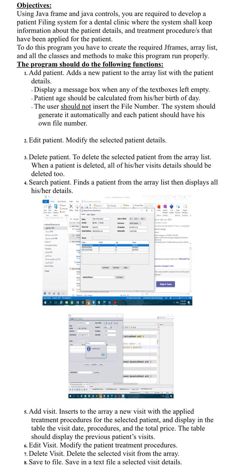 Solved Objectives: Using Java frame and java controls, you | Chegg.com