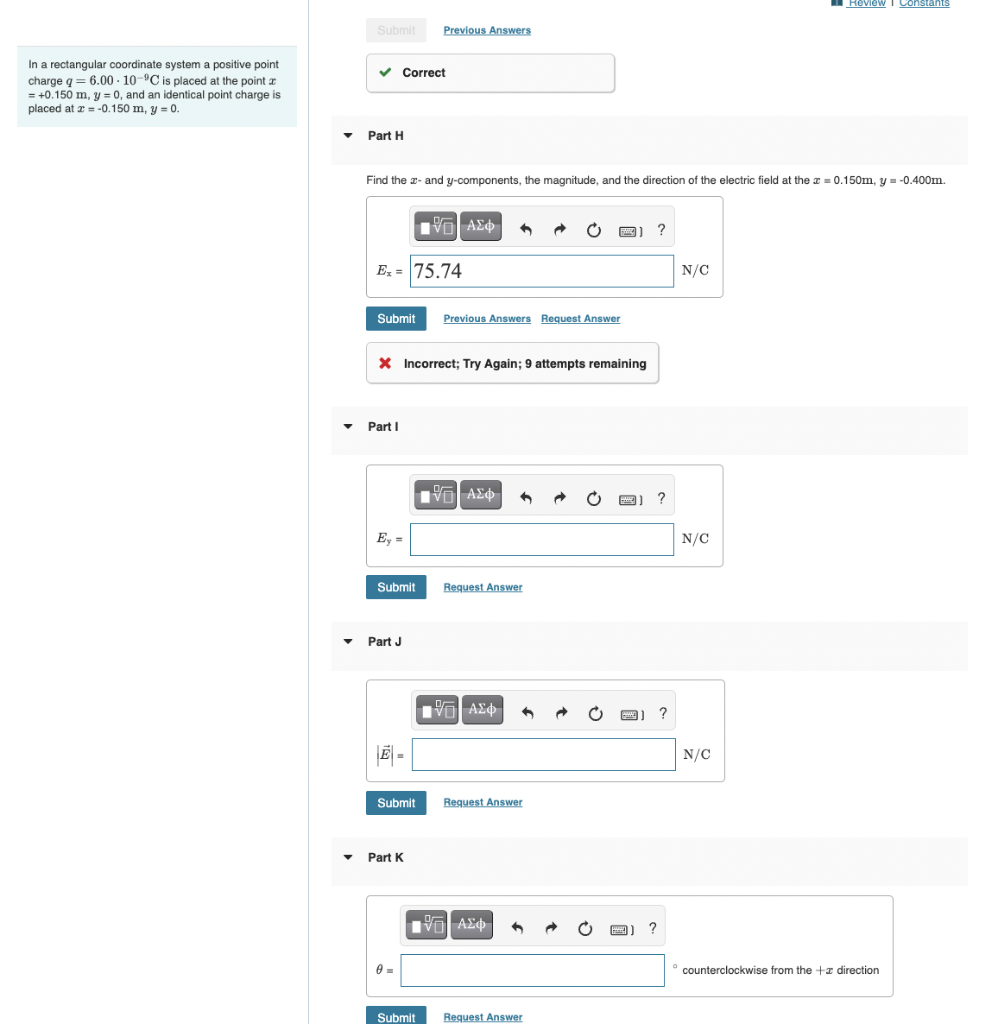 Solved Review Constants Submit Previous Answers Correct In a | Chegg.com