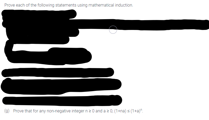 Solved Prove each of the following statements using | Chegg.com Solved Prove each of the following statements using | Chegg.com