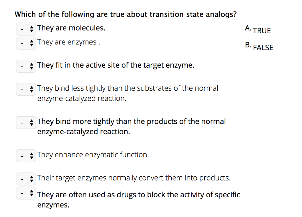 Solved Which of the following are true about transition | Chegg.com