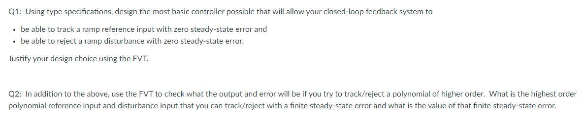 Solved Consider the standard negative feedback closed-loop | Chegg.com