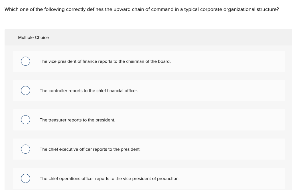Solved Which one of the following correctly defines the | Chegg.com