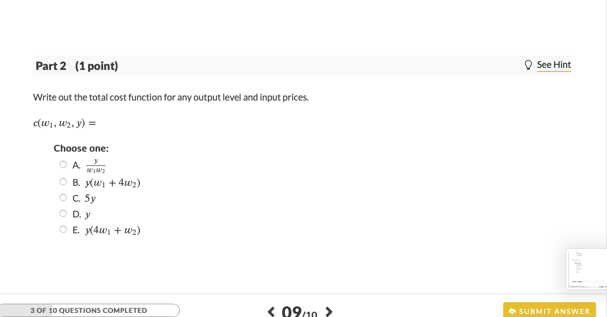 Solved 09 Question (3 points) Customizable picture frames | Chegg.com