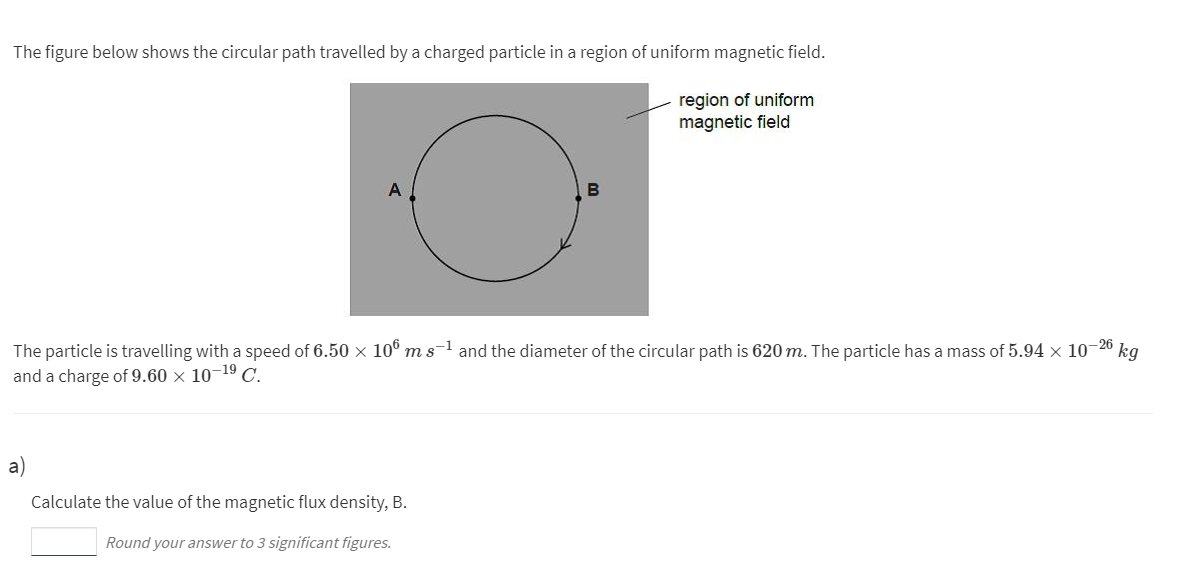 Solved The figure below shows the circular path travelled by | Chegg.com