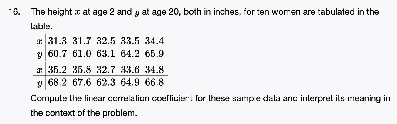 Solved you need to calculate and interpret: r, r-squared, | Chegg.com