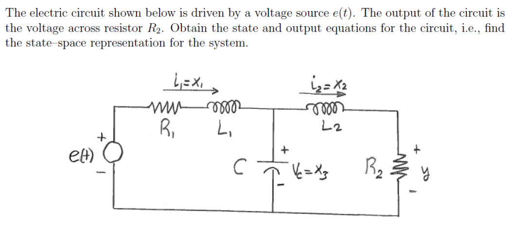The electric circuit shown below is driven by a | Chegg.com