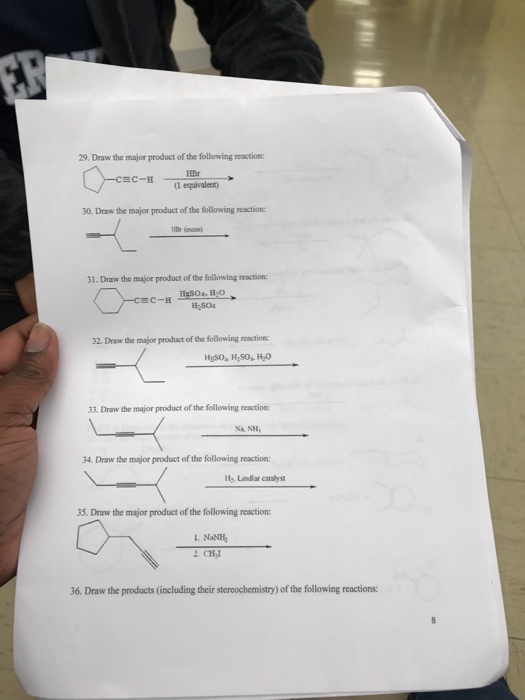 Solved CHg élute aqueous acid 23 Draw the major prodst fion | Chegg.com