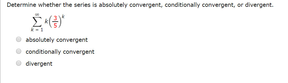 Solved Determine whether the series is absolutely | Chegg.com