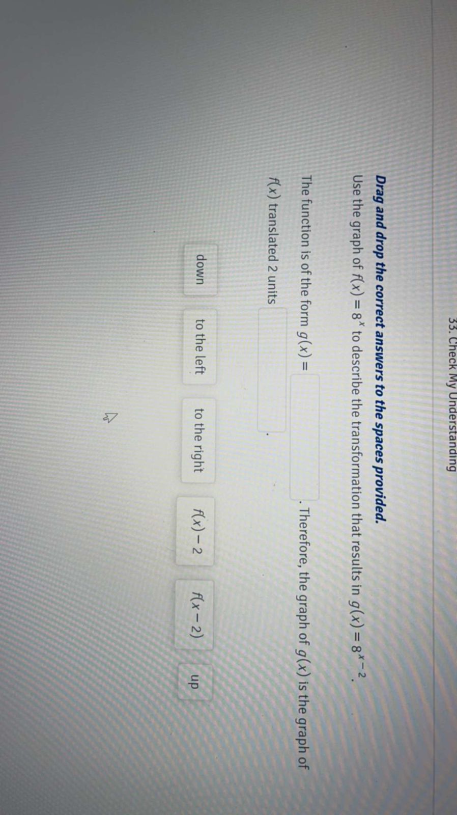 Solved Drag and drop the correct answers to the spaces | Chegg.com