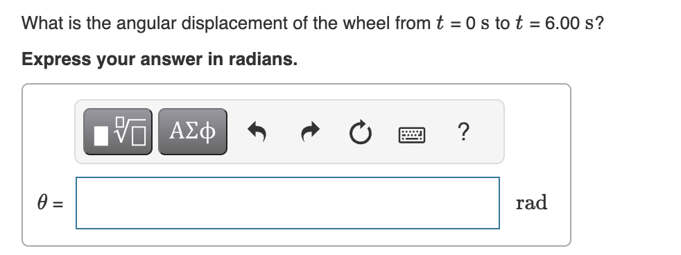 Solved A wheel is rotating about an axis that is in the | Chegg.com