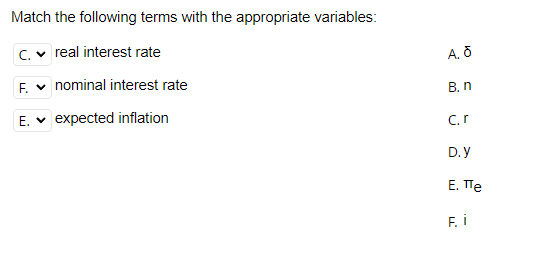 Solved Match the following terms with the appropriate | Chegg.com