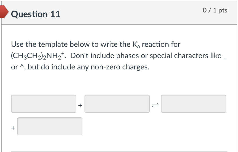 Solved Use the template below to write the Ka reaction for | Chegg.com