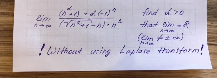 Solved od >0 eim !ih out uing LaplateHastorm! o Cuihous | Chegg.com