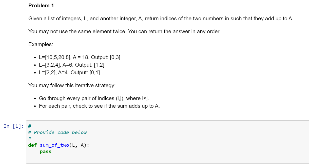 Solved This is a python problem. Provide the answer typed | Chegg.com