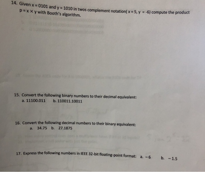 Solved 11. Fill in the following table to indicate what each | Chegg.com
